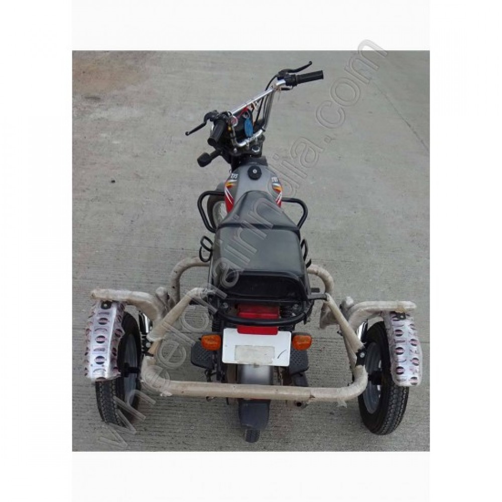 Side Wheel Attachment Kit For TVS XL-100 Heavy Duty Electric Start